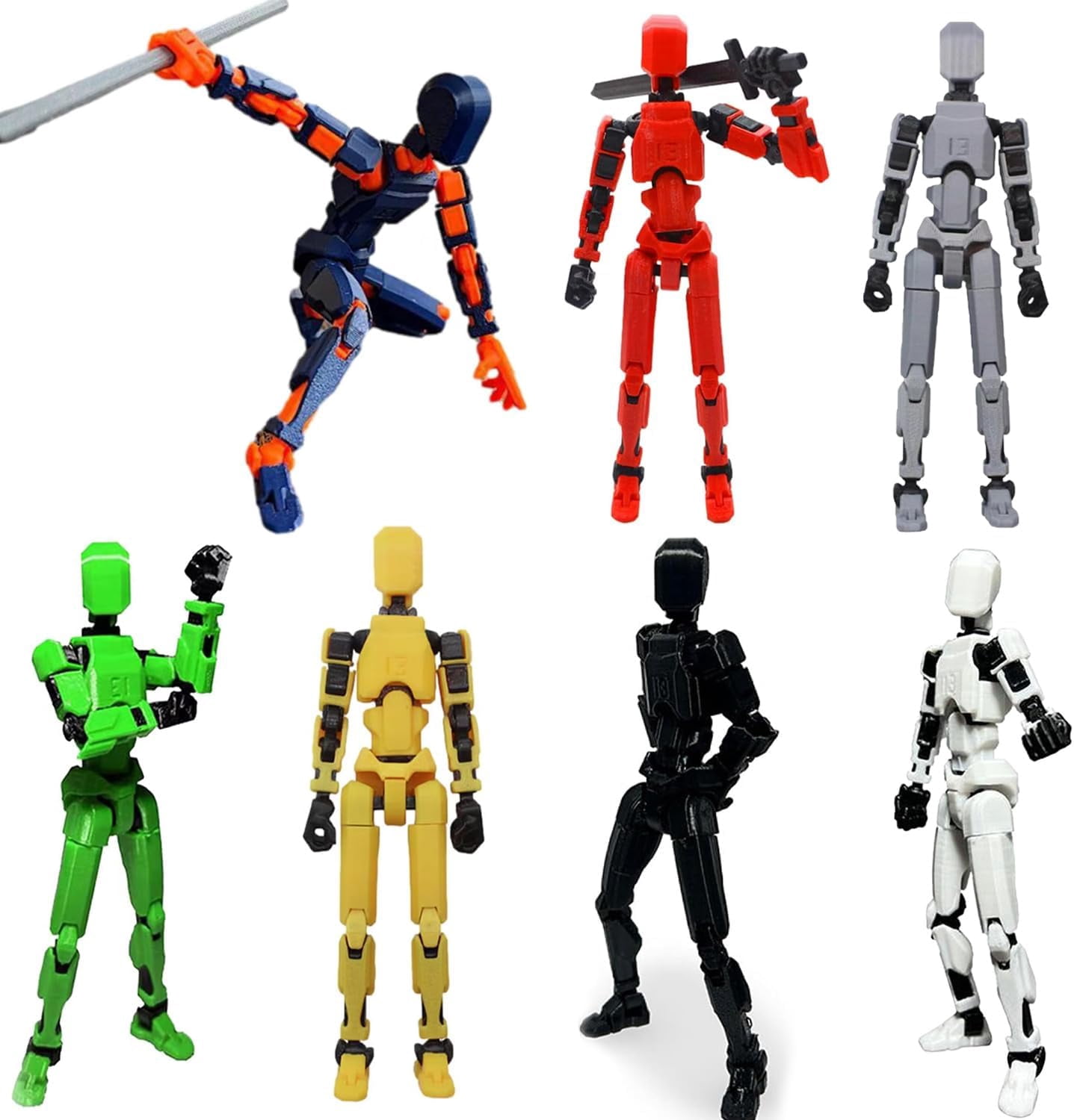 T13 Action Figure,Robot Action Figure,T13 Action Figure 3D Printed ...