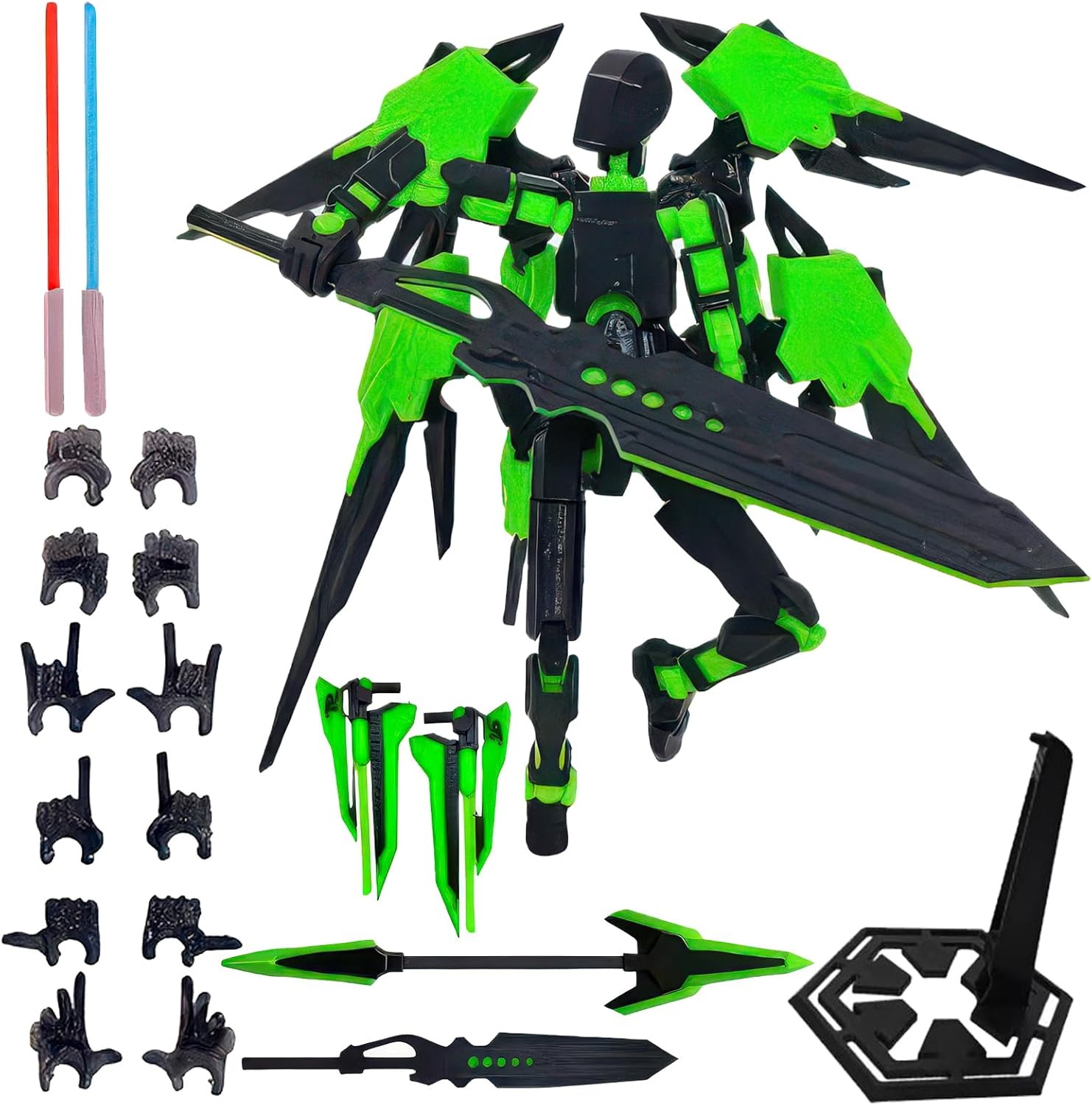 T13 Action Figure Set, 3D Printed Action Figures, Dummy 13 Action ...