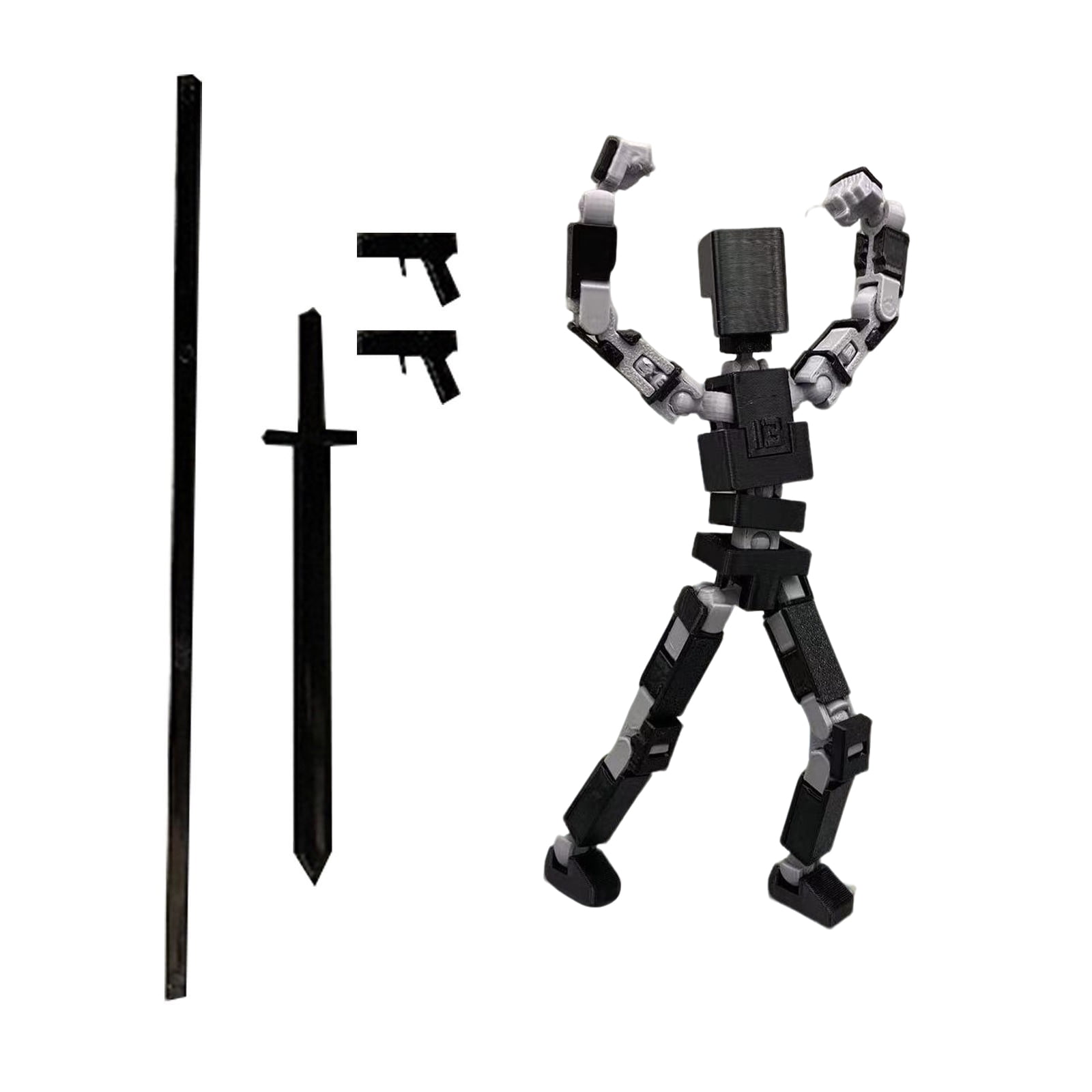 T13 Action Figure Set Already Assembled, T13 3D Printed Action Figures ...