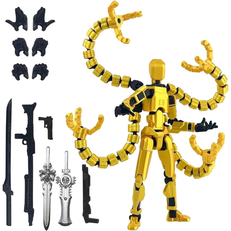 T13 Action Figure Set - (Assembled) 3D Printed Action Figure, Titan 13 ...