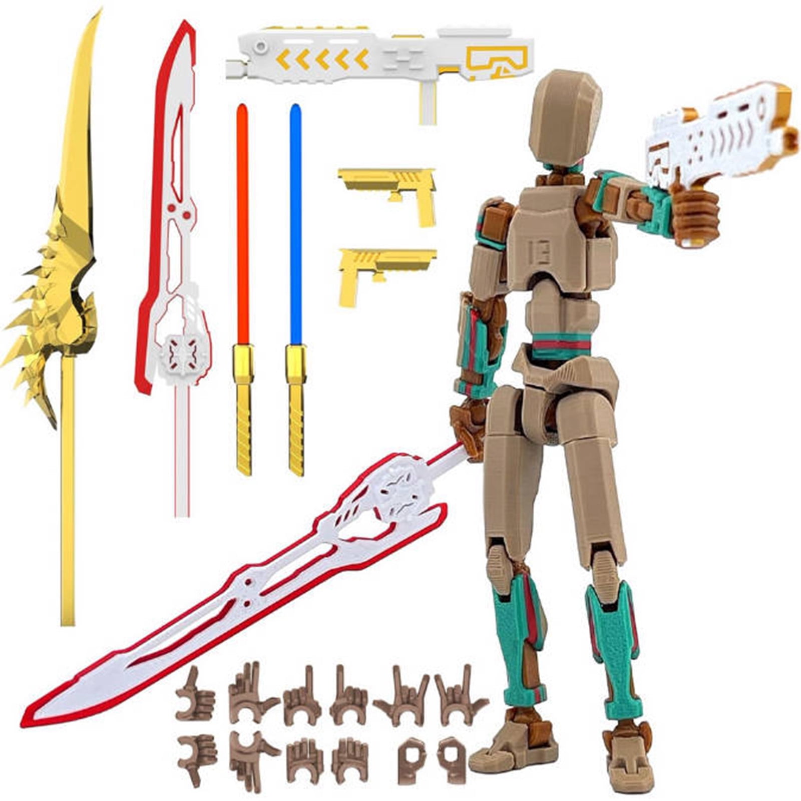 T13 Action Figure Set (Assembly Completed),Dummy 13,Titan 13 Action ...