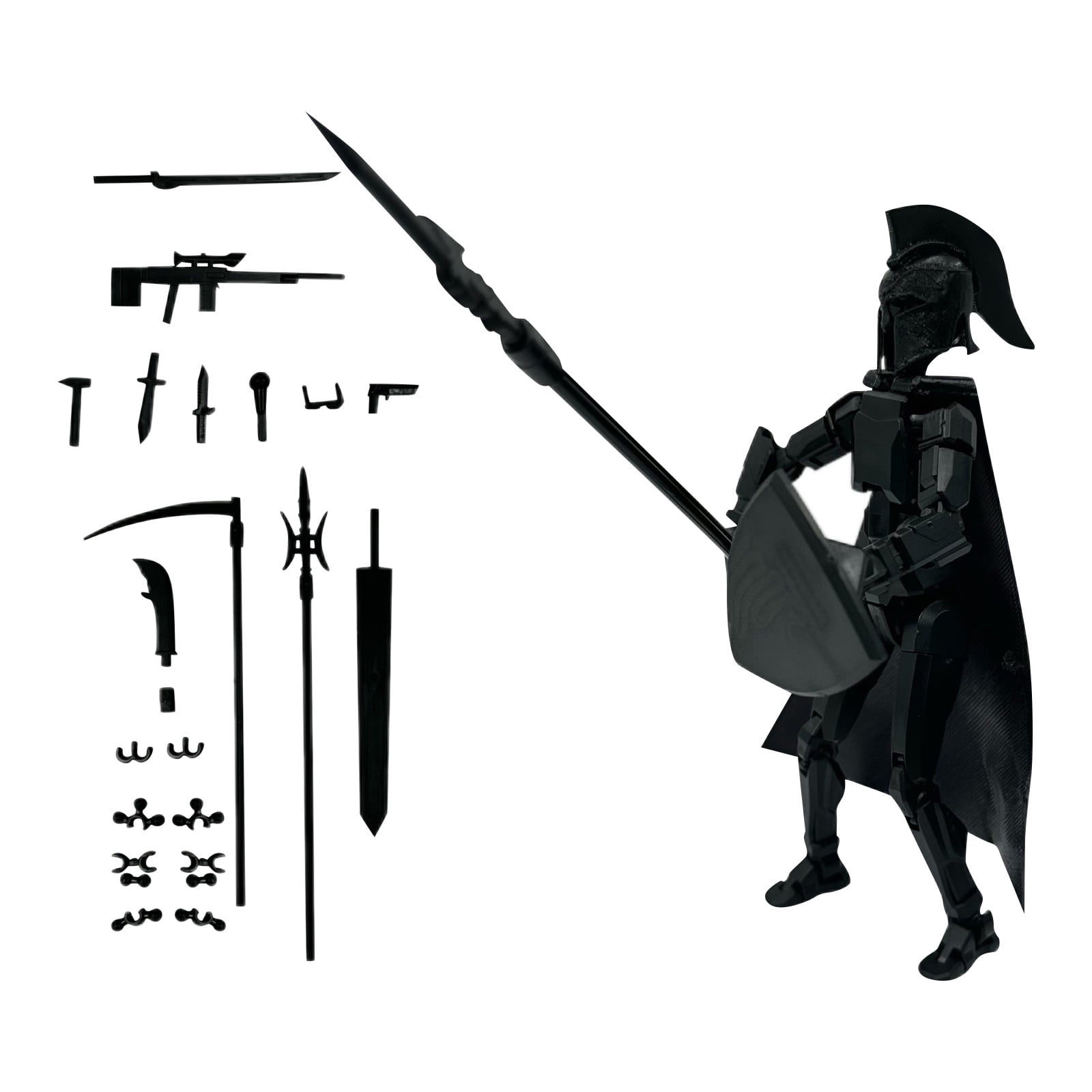 T13 Action Figure Set (Assembly Completed),Titan 13 Robot Action Figure ...