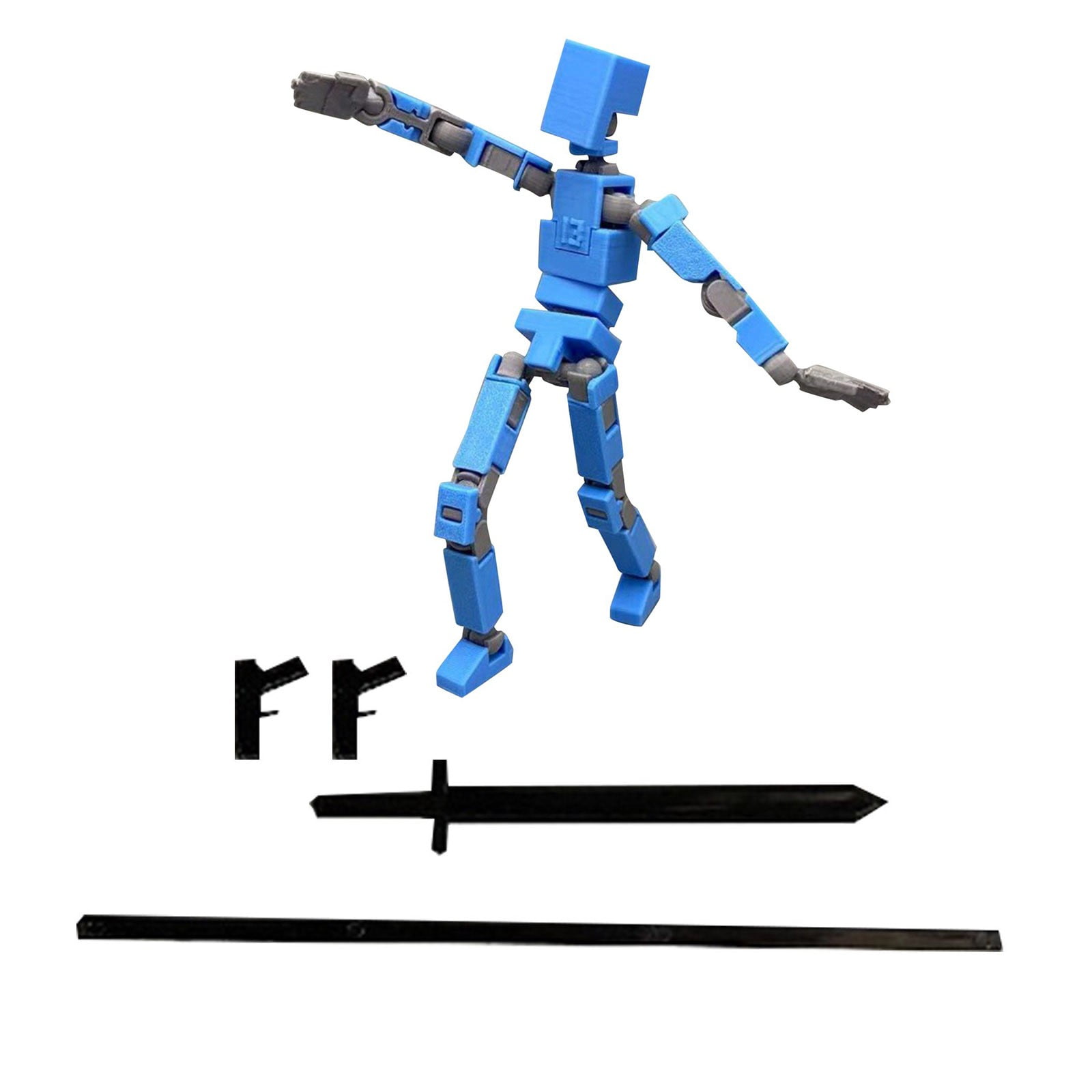 T13 Action Figure Set Clearance! 6 Inch Titan 13 Action Robot Figures ...