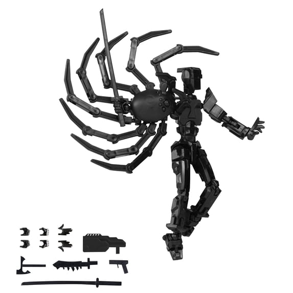 T13 Action Figure Spider Robot 5.2 Inch, Assembly Required Dummy 13 ...
