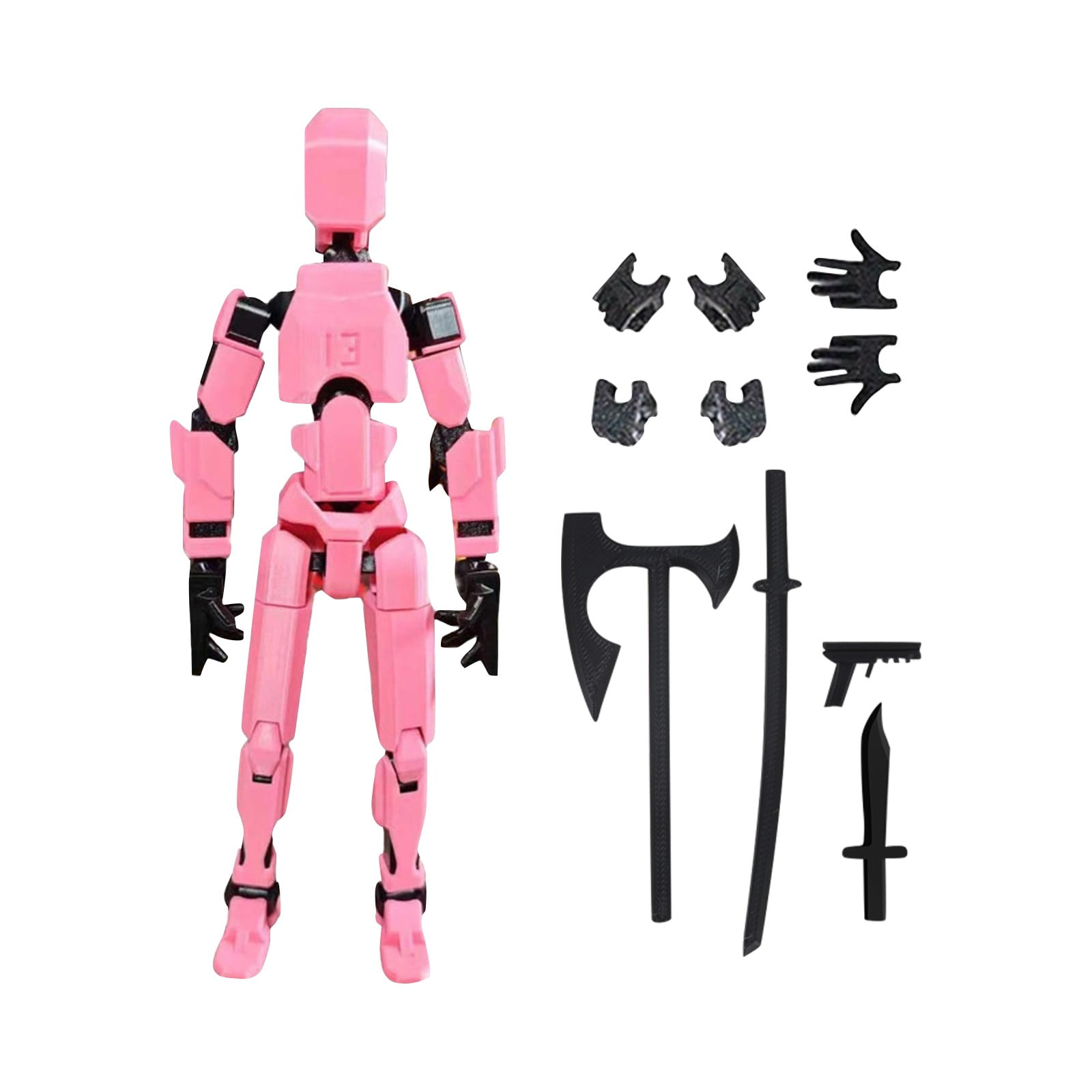 T13 Action Figure, T13 Robot Action Figure, T13 Collectible Action ...