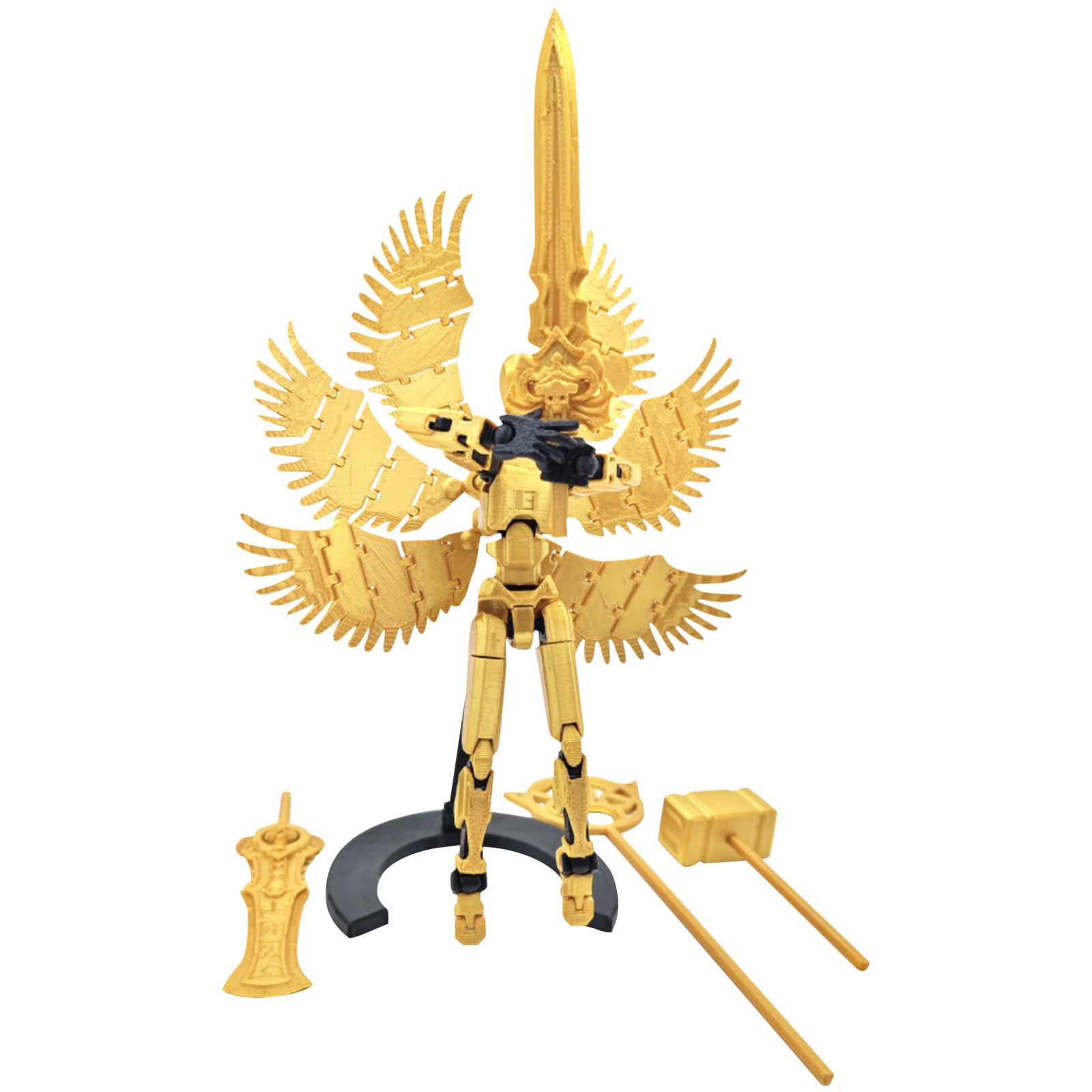 T13 Action Figure, Titan 13 3D Printed Action Figure, Lucky 13 Action ...