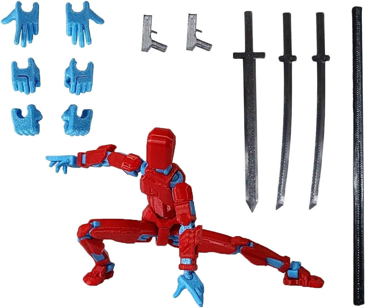 T13 Action Figure, Titan 13 3D Printed Action Figure, Action Figure ...