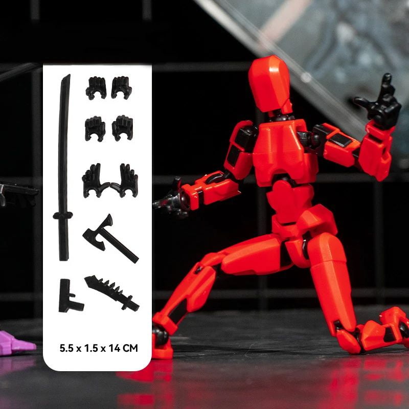 T13 Action Figure Titan 13 Action Figure Dummy Lucky 13 Action Figure ...