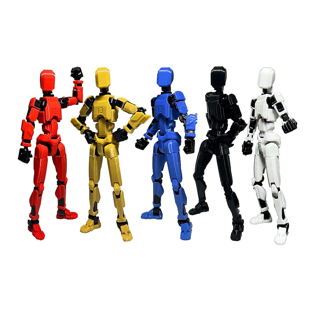 T13 Action Figure Titan 13 Action Figure Robot Action Figure 3D Printed ...