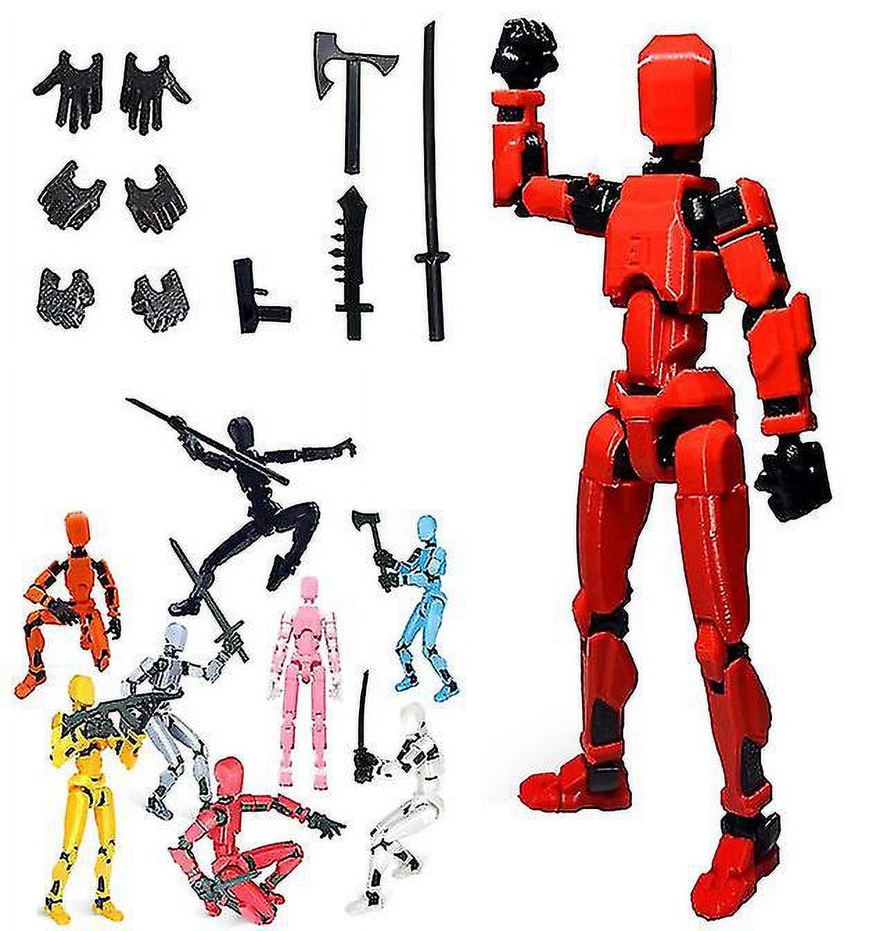 T13 Action Figure Titan 13 Action Figure Robot Action Figure3d Printed ...