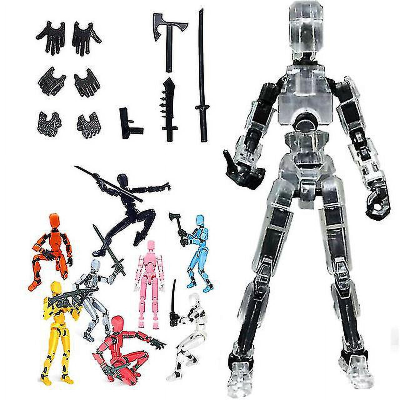 T13 Action Figure Titan 13 Action Figure Robot Action Figure3d Printed ...