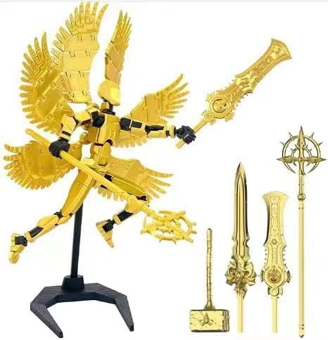 T13 Action Figure, Titan 13 Action Figure 3D Printed Multi-Jointed ...