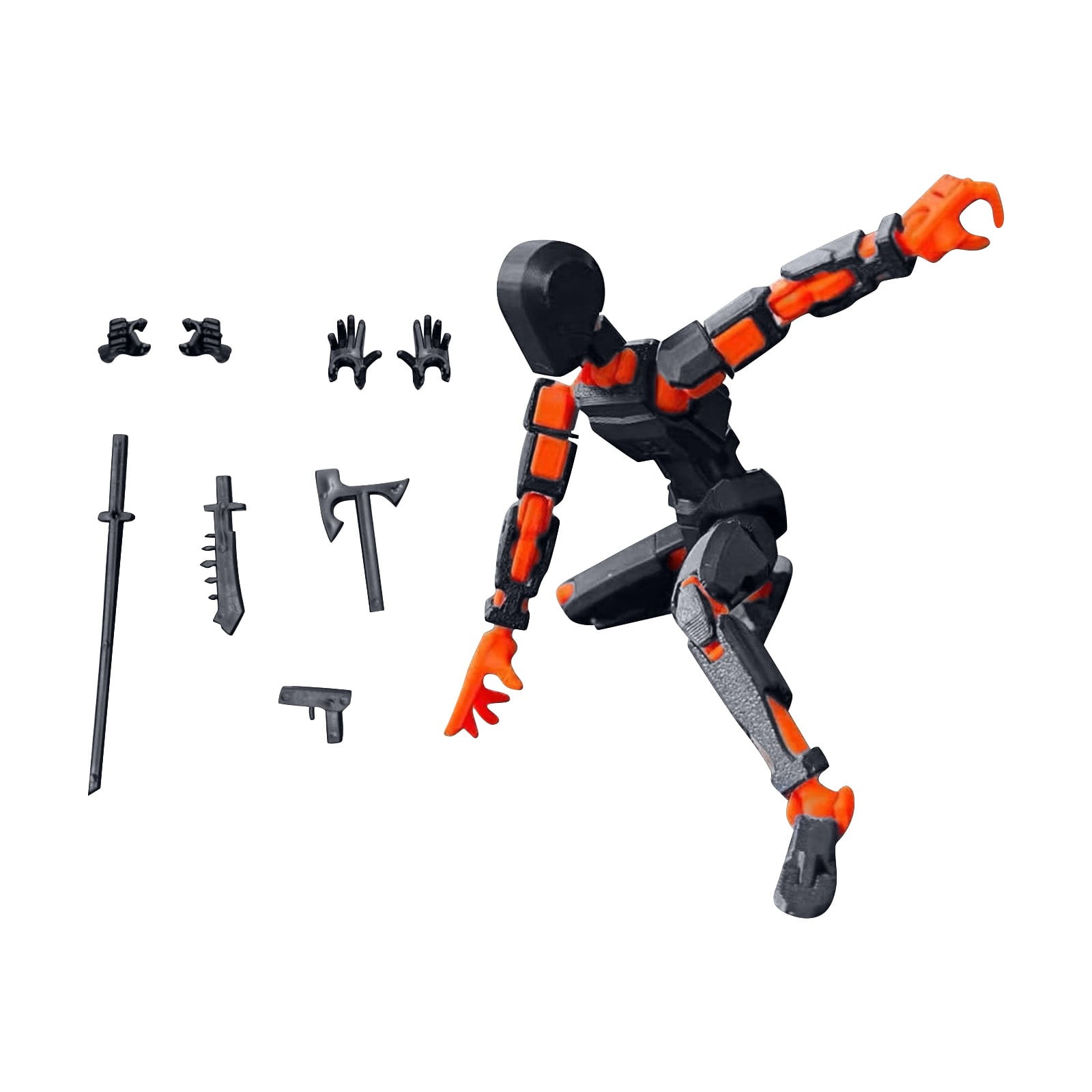 Assembled Titan T13 Action Figures, 3D Printed Multi-Jointed Movable ...