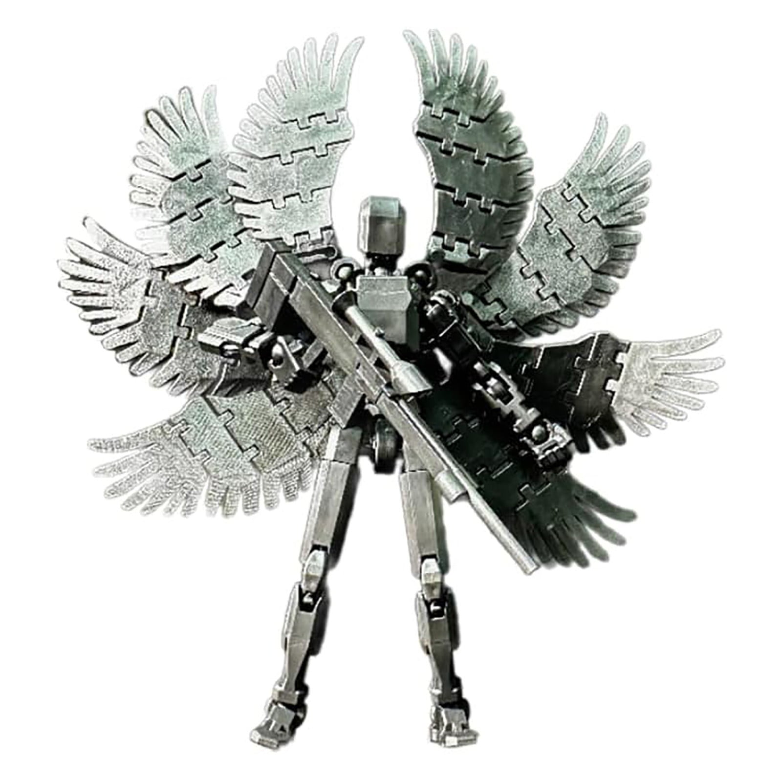 T13 Action Figure With 8 WingsWomen's AccessoriesUpgradedTitan 13 ...