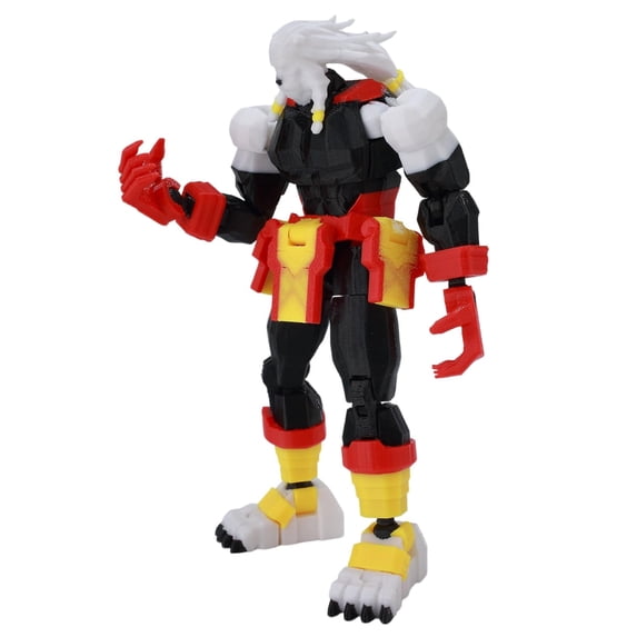 T13 Action Figures Set Assembly Completed Poseable Multi-Jointed ...