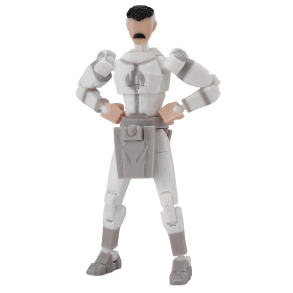 T13 Action Figures Set Assembly Completed Poseable Multi-Jointed ...