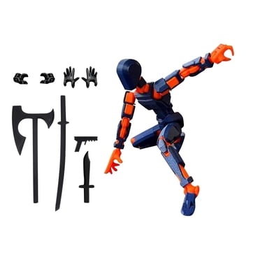 7 Inch T13 Multi-Jointed Movable Action Figures,Articulated Full Body ...