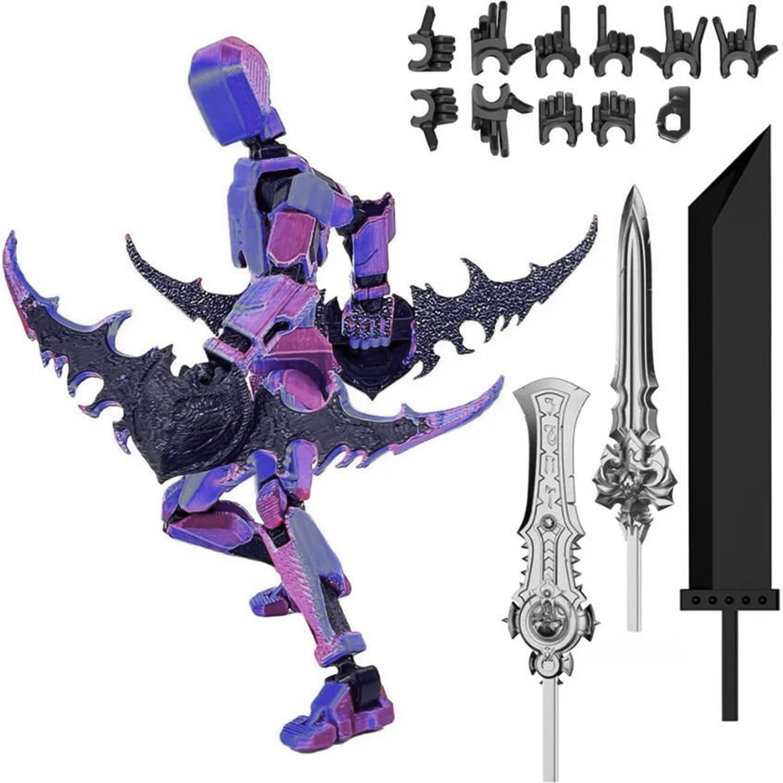 T13 Titan 13 Action Figure Set, Robot Action Figure 3D Printed robo 13 ...