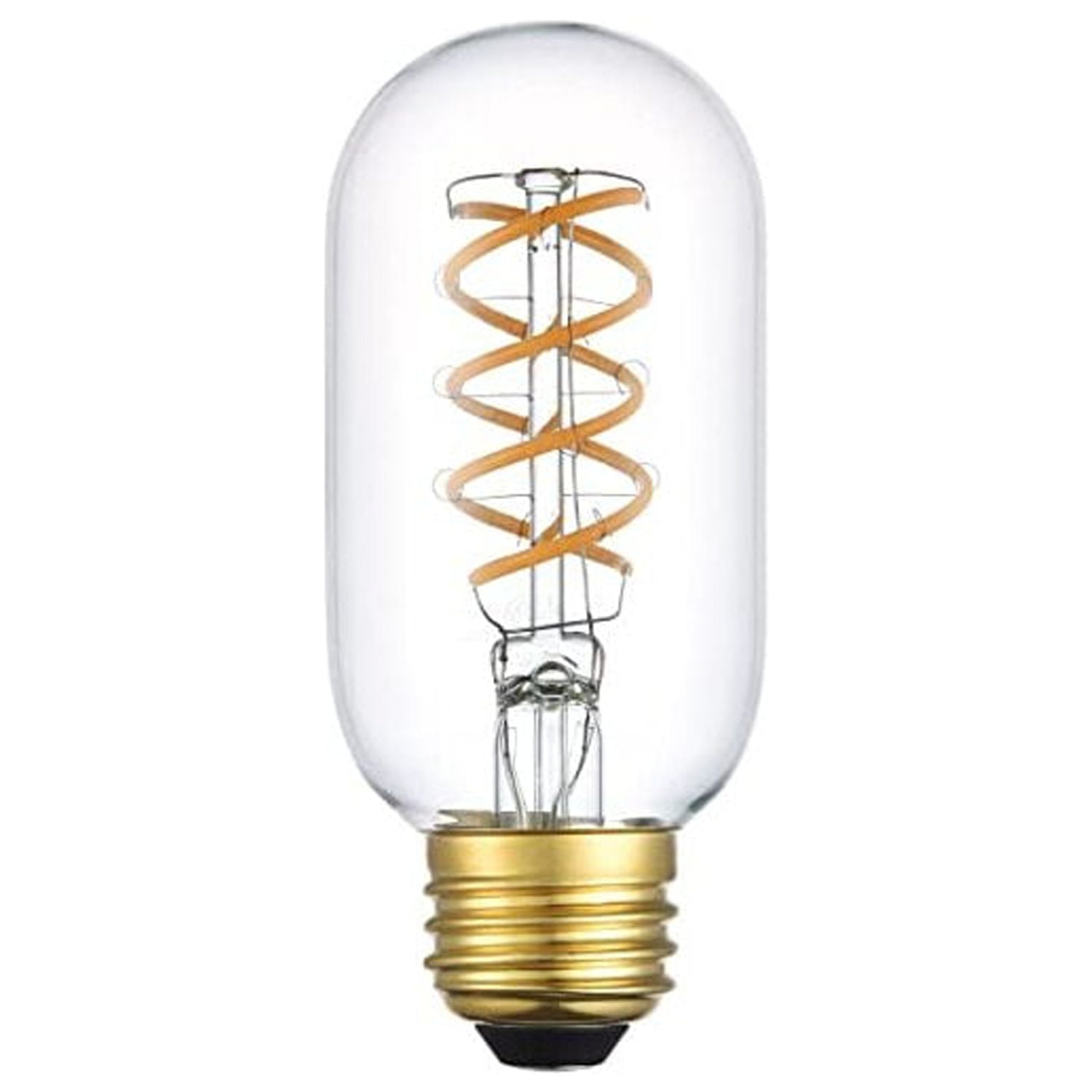 Elitco Lighting Nostalgic 6W 2200K Vertical Helix LED Light Bulb (Set ...