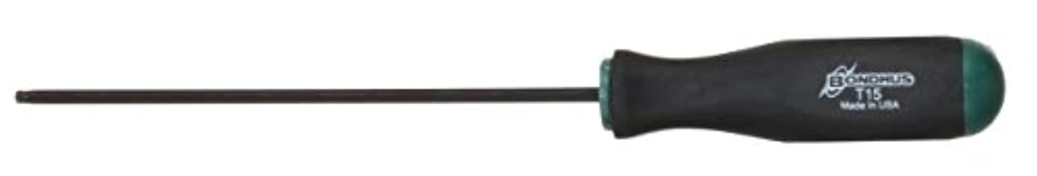 T15 Torx®/Star Prohold® Tip Screwdriver, 8.6" Long, Protanium® High Torque Steel With Proguard ...