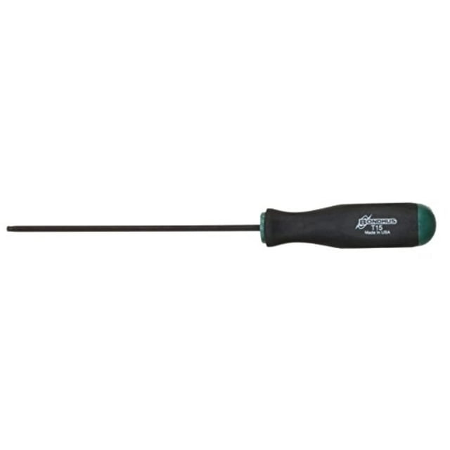 T15 Torx®/Star Prohold® Tip Screwdriver, 8.6" Long, Protanium® High Torque Steel With Proguard ...