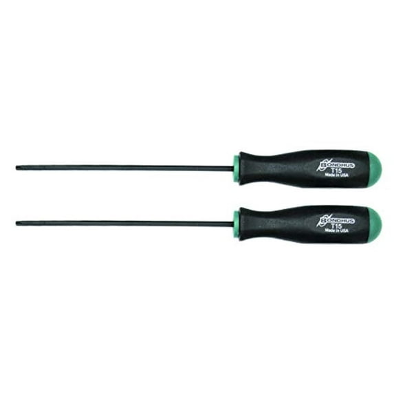 T15 Torx®/Star Tip Screwdriver, 8.6" Long, Protanium® High Torque Steel ...