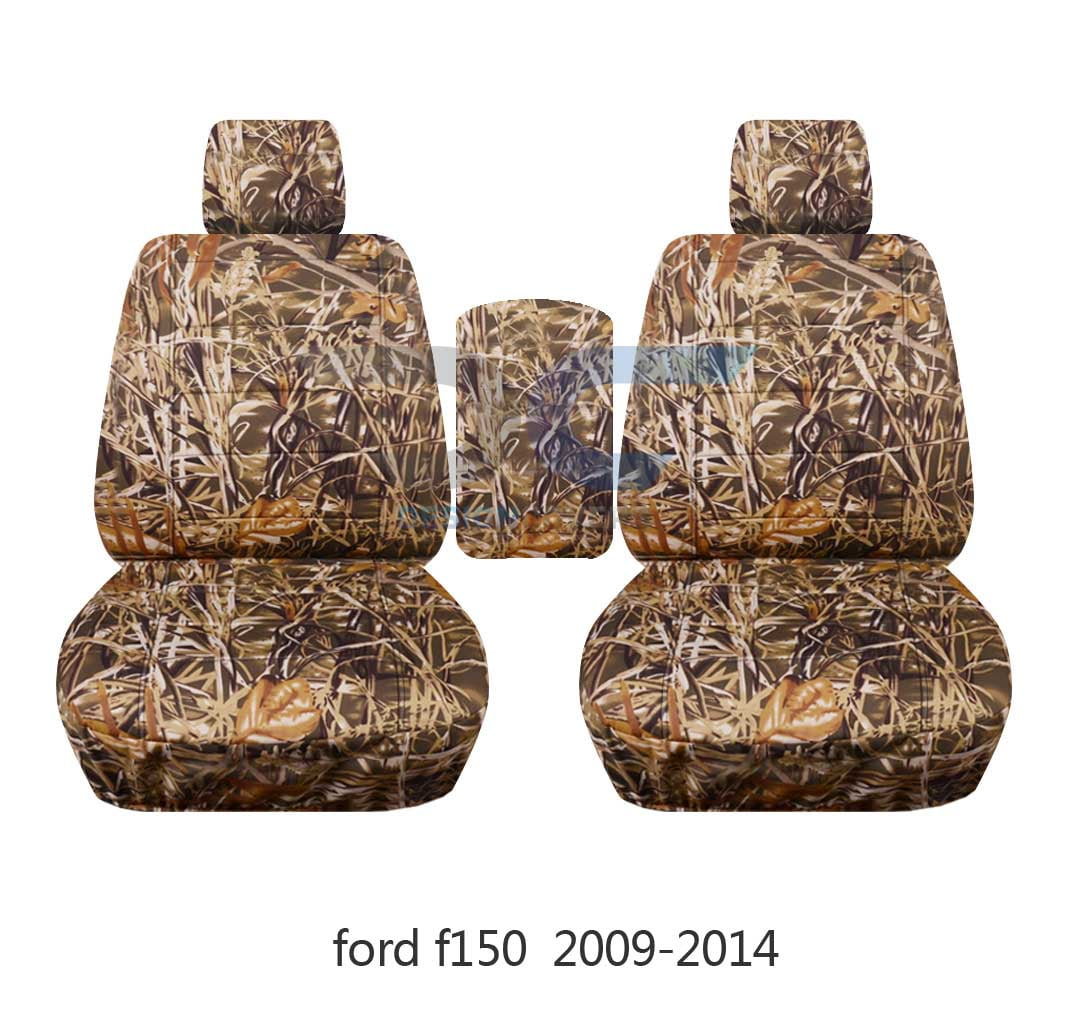 T150-Designcovers Fits 2009-2014 Ford F-150 Velour Camouflage Truck ...