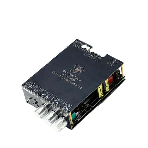 T2002P Upgraded Bluetootooth Audio Amplifier Board 200Wx2 High Power ...