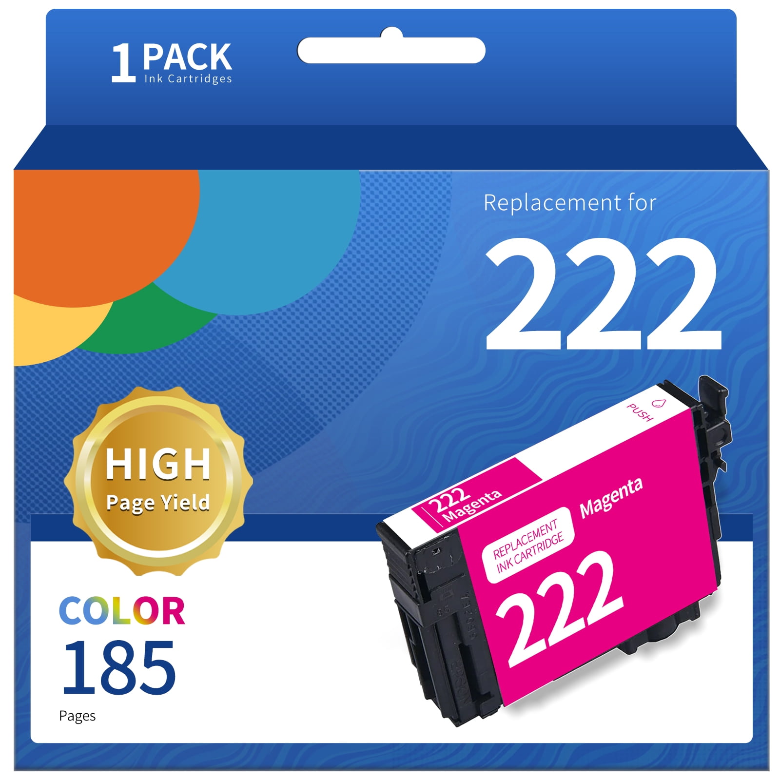 T222 ink cartridge for Epson T222 222 ink cartridge for Epson Workforce WF-2960 Expression Home ...