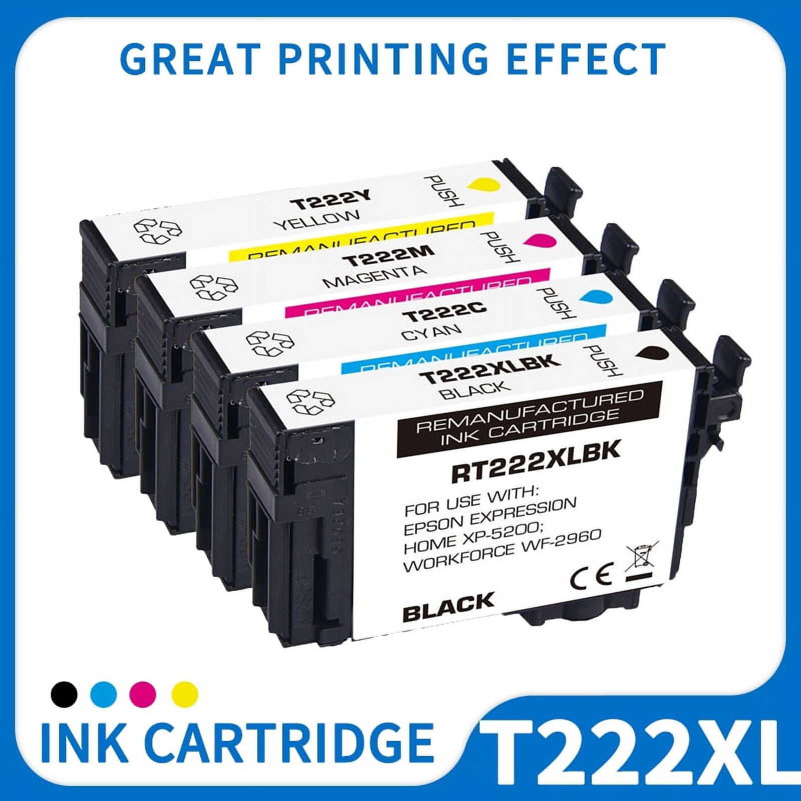 T222XL ink cartridge for Epson 222XL T222 ink cartridge for Printers ...