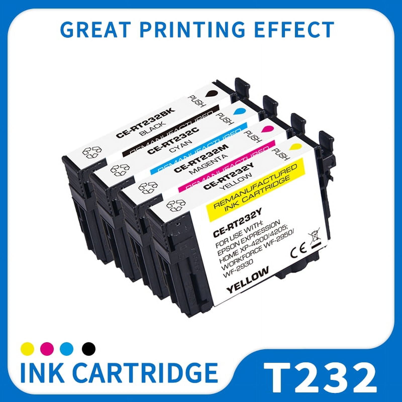 T232 ink cartridge for Epson T232 Ink for Epson Expression Home XP-4200 ...