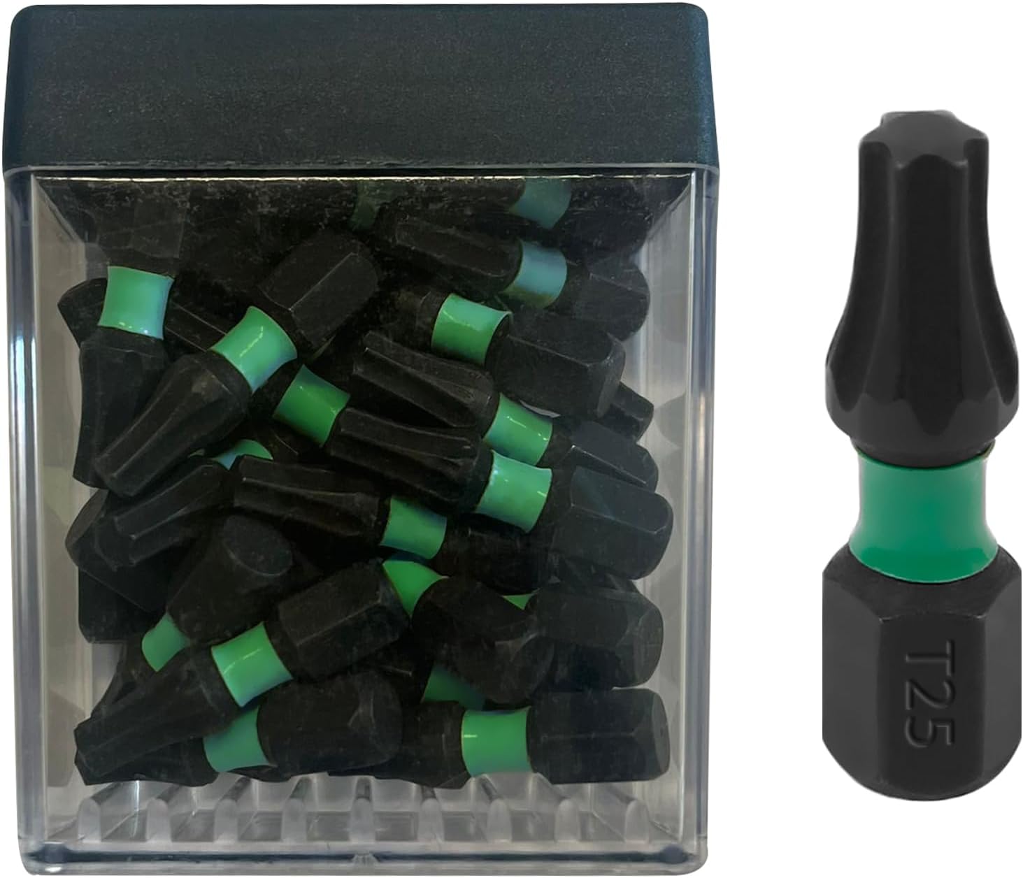 T25 Bit Set,Tamper Proof Bit Set,Impact Driver Bit Set,1/4" Hex-Shank ...