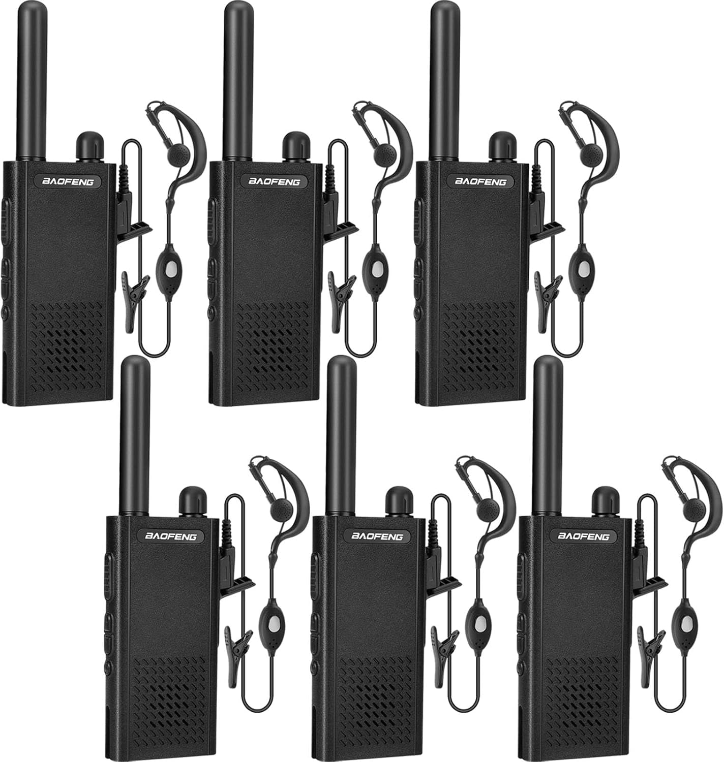 T26 Walkie Talkies Long Range, Rechargeable Li-ion Battery 16 FRS ...