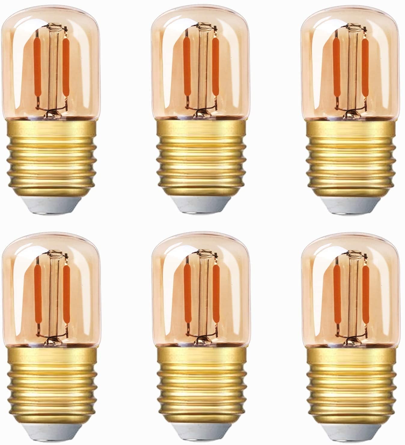 Century Light T28 E26 1W LED Night Lights, 2200K Warm Decorative ...