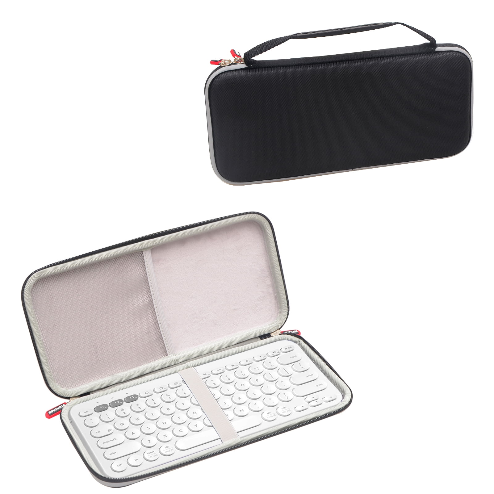 T2BTHRS Hard EVA Stoage Case for Logitech K380,Logitech Pebble 2 ...