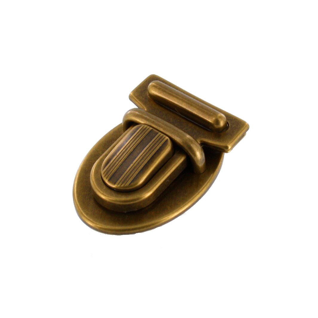 T3016 Antique Brass, Tuck Lock, Solid Brass-LL - Walmart.com