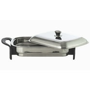 Precise Heat 16 inch Rectangle Electric Skillet - Walmart.com
