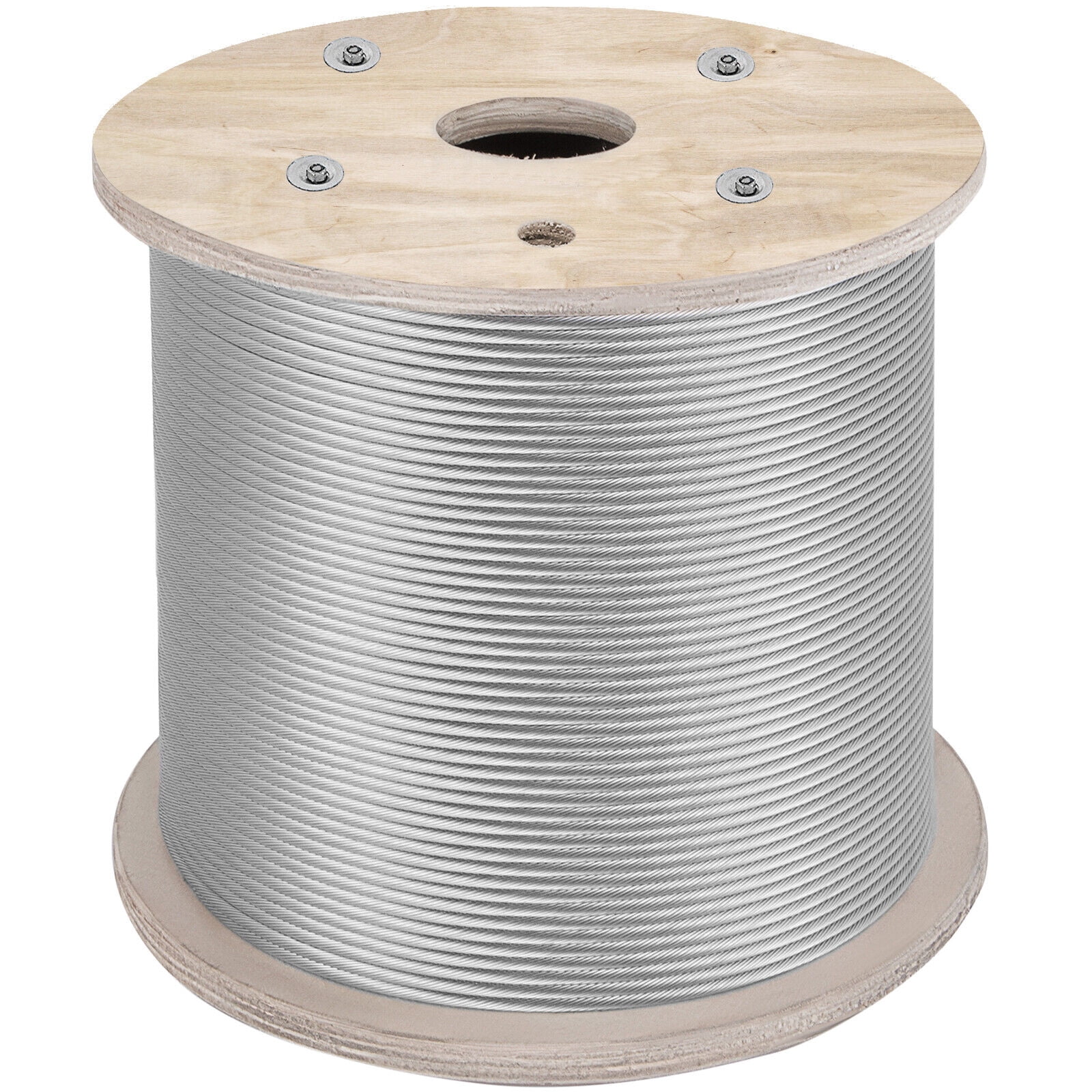 T304 Stainless Steel Cable 1/4" 7x19 Steel Wire Rope 200ft Cable ...