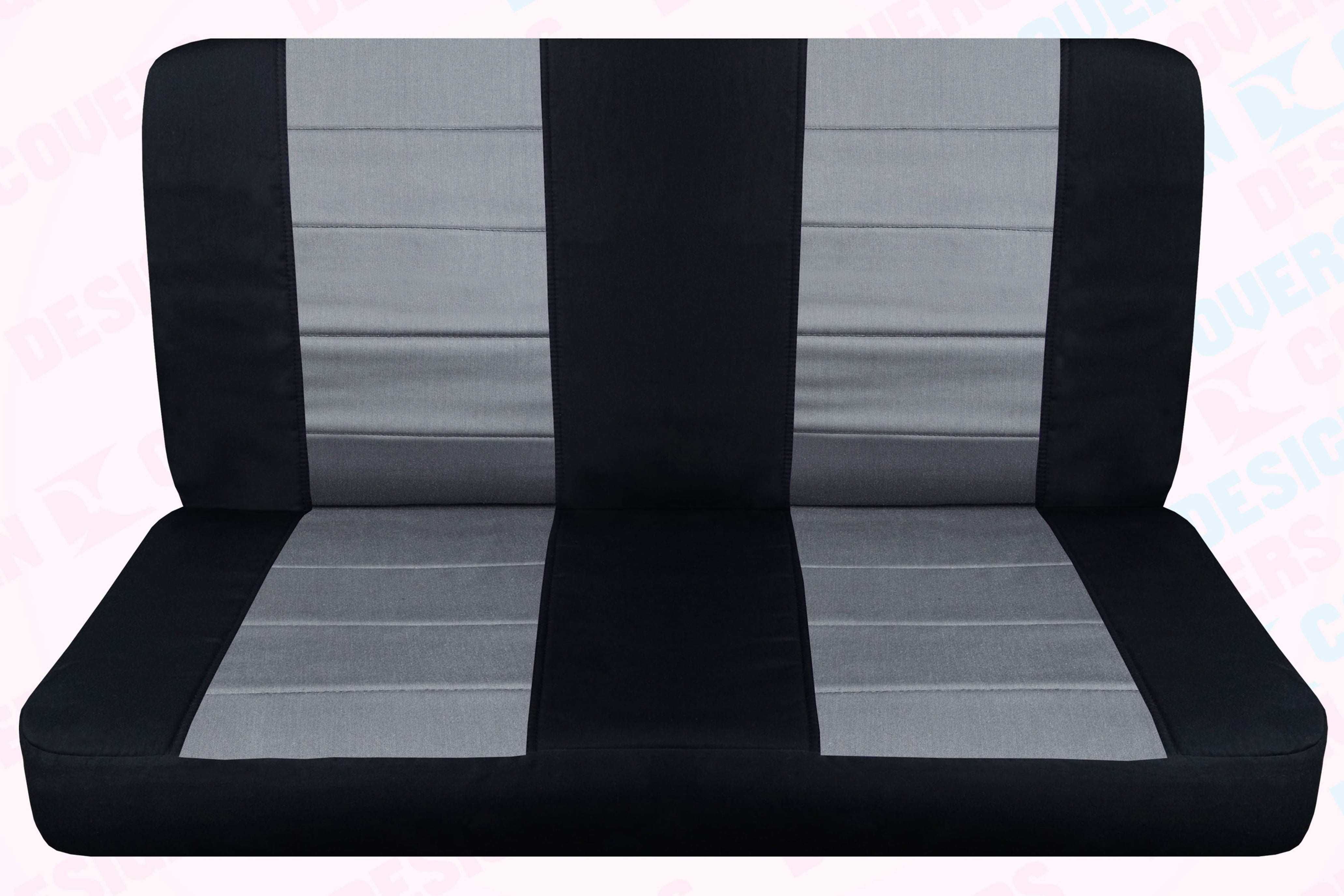 Fits 1994-2002 Dodge Ram Velour Seat Covers Solid Rear Bench: Blk ...