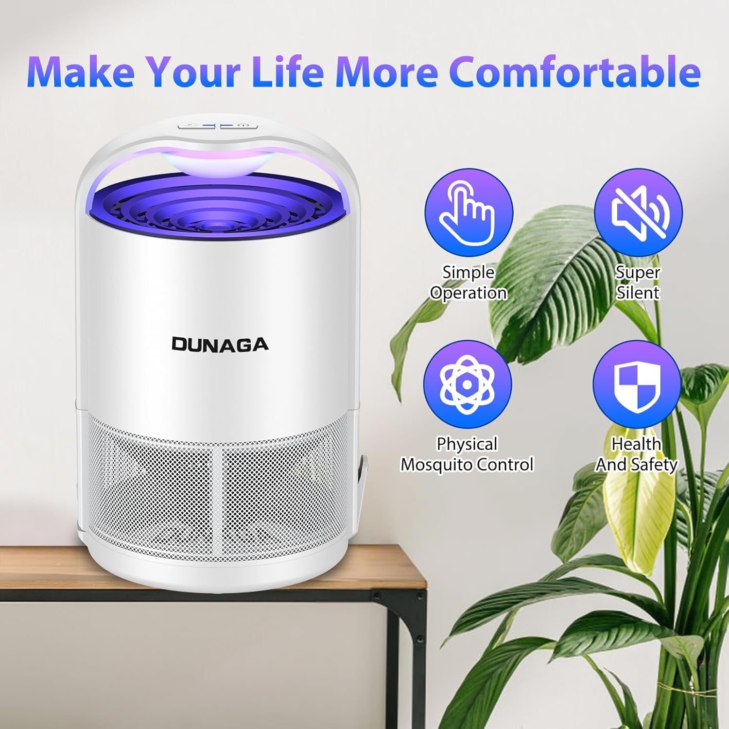 T360 Industrial-Strength Mosquito Zapper with 2200V Stainless Steel ...