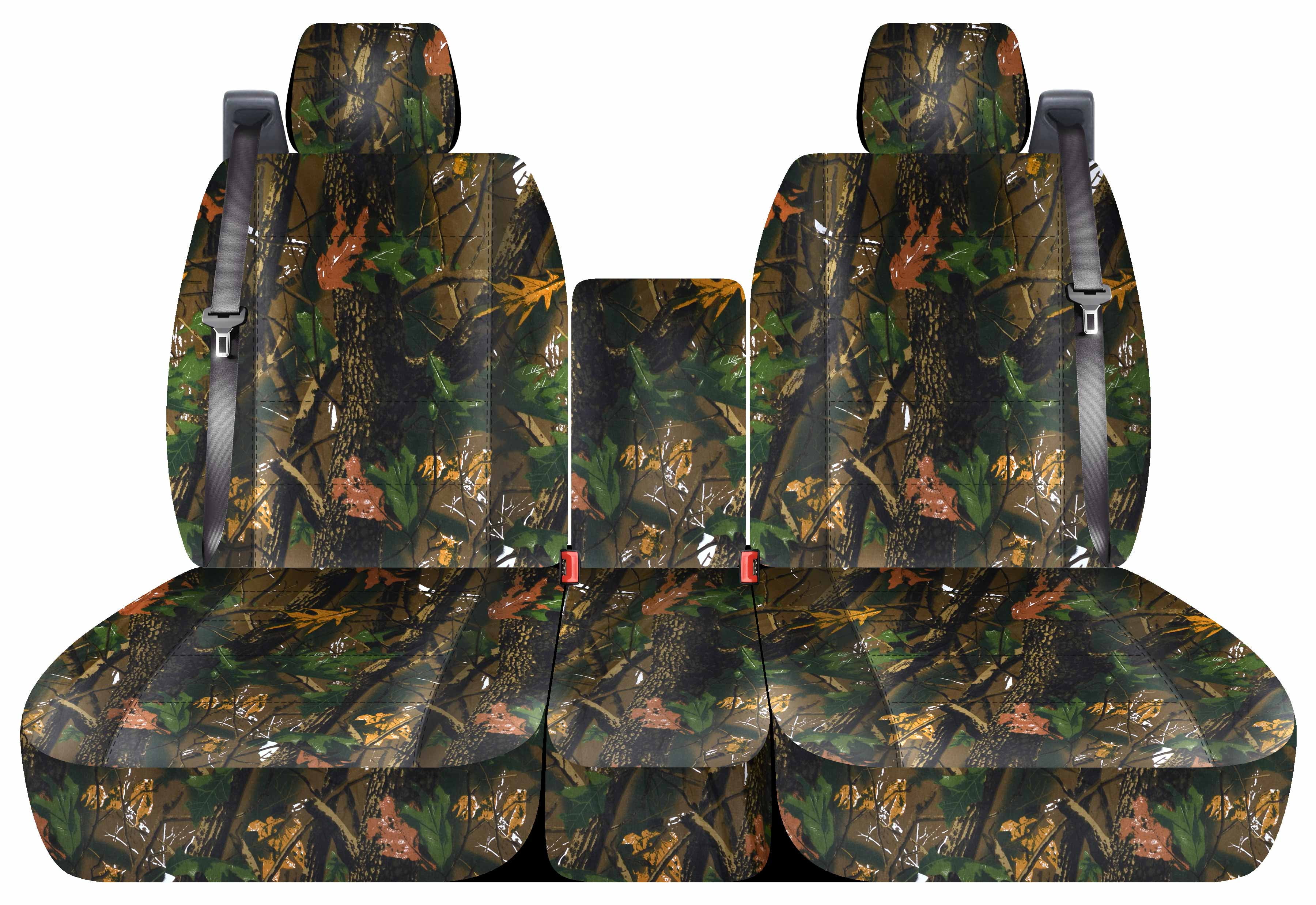 Fits 2004-2008 Ford F-150 Camo Seat Covers 40/20/40Bench Opening ...