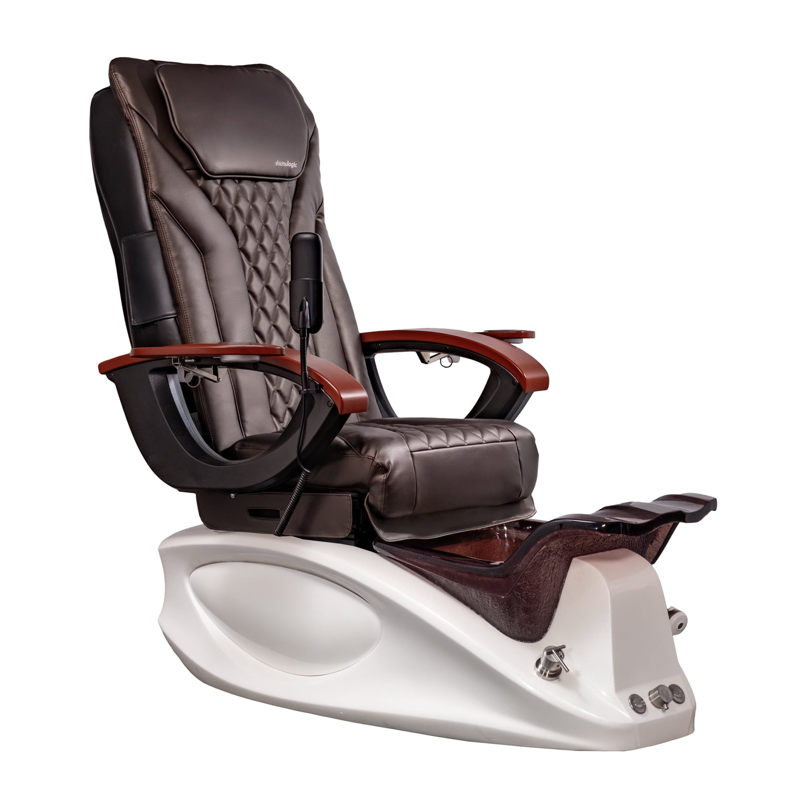 T4 LUXUS Spa Pedicure Chair White w/ Discharge Pump Stylish Pedicure ...