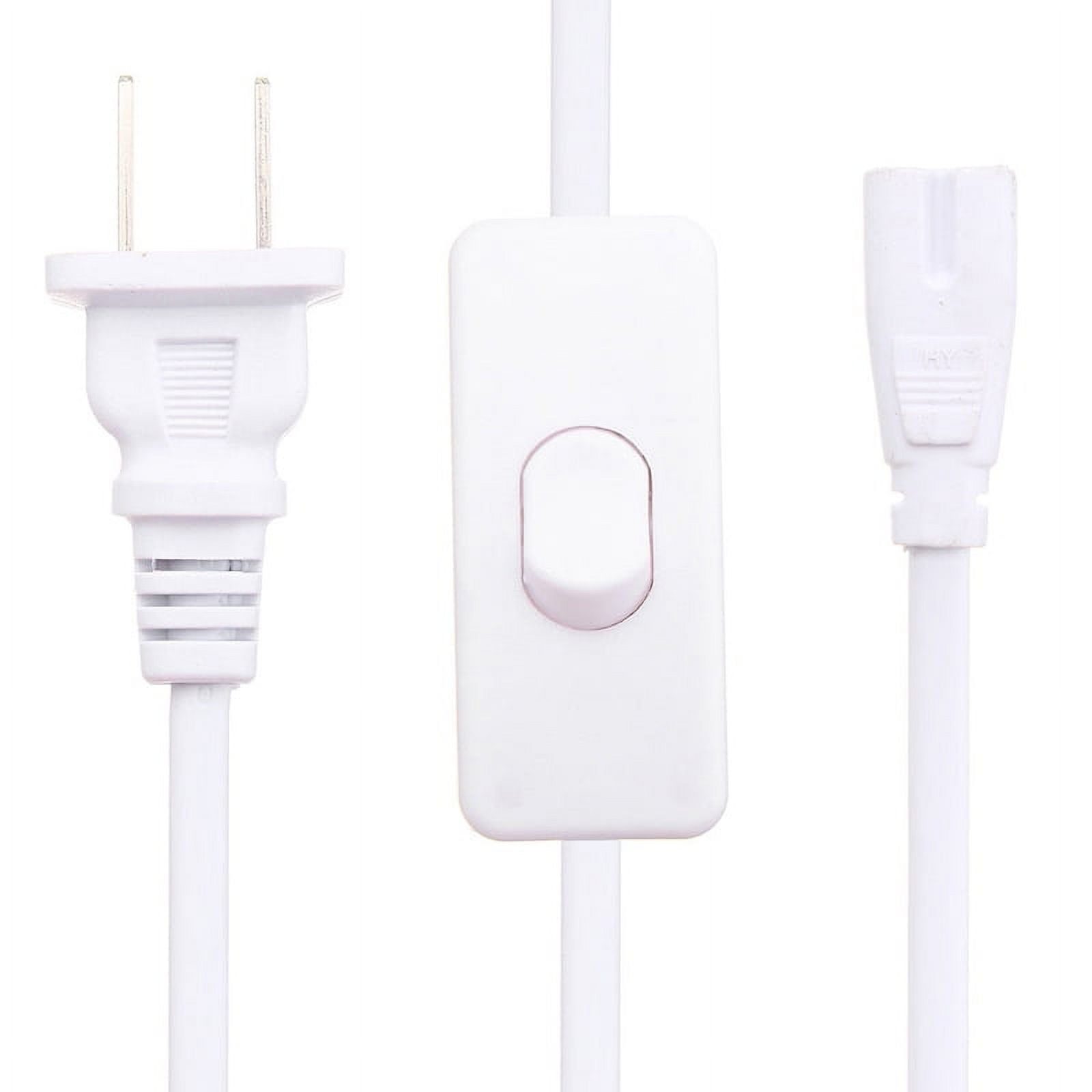 T4 T5 T8 Tube Connector Cable Cord Plug For LED Fluorescent Lamp Grow ...