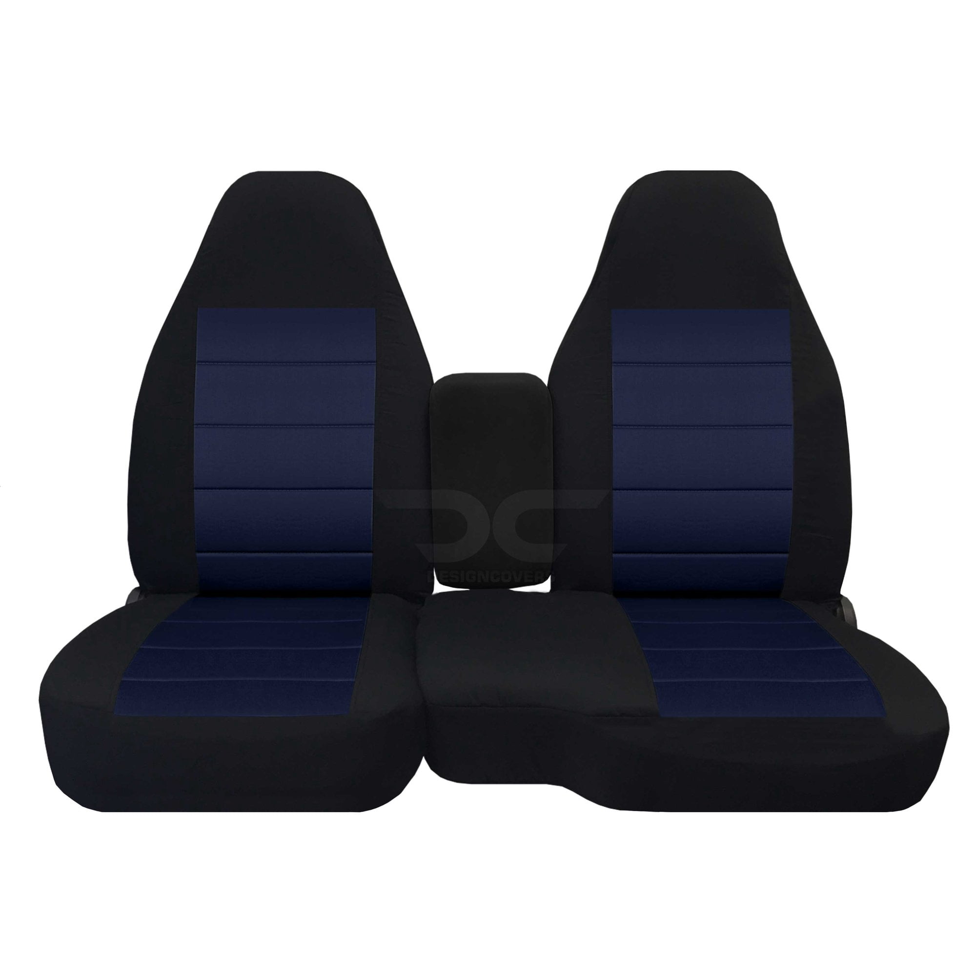 Fits 98-2003 Ford Ranger Seat Covers 60/40 Bench Console with Cup ...