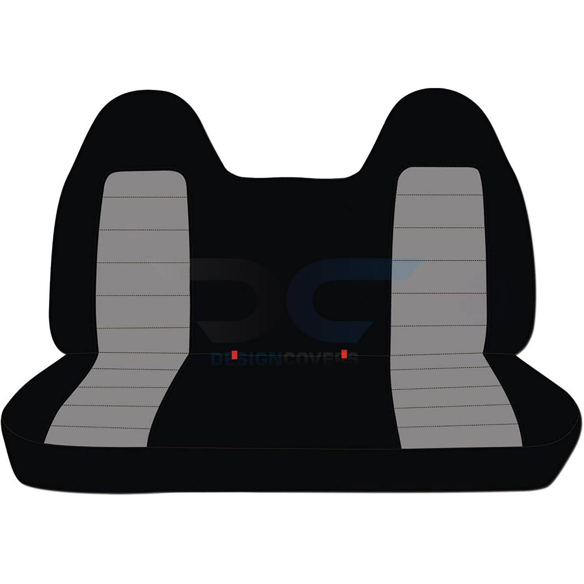 Fits 1992-1998 Ford F-150 Velour Seat Covers Solid Bench w Molded ...