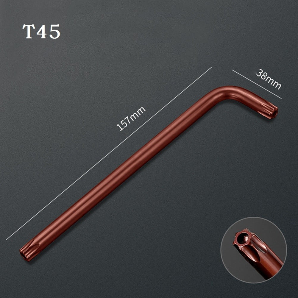 T45 Double-End 2-way Torx Screwdriver Spanner Wrench Tool - Walmart.com