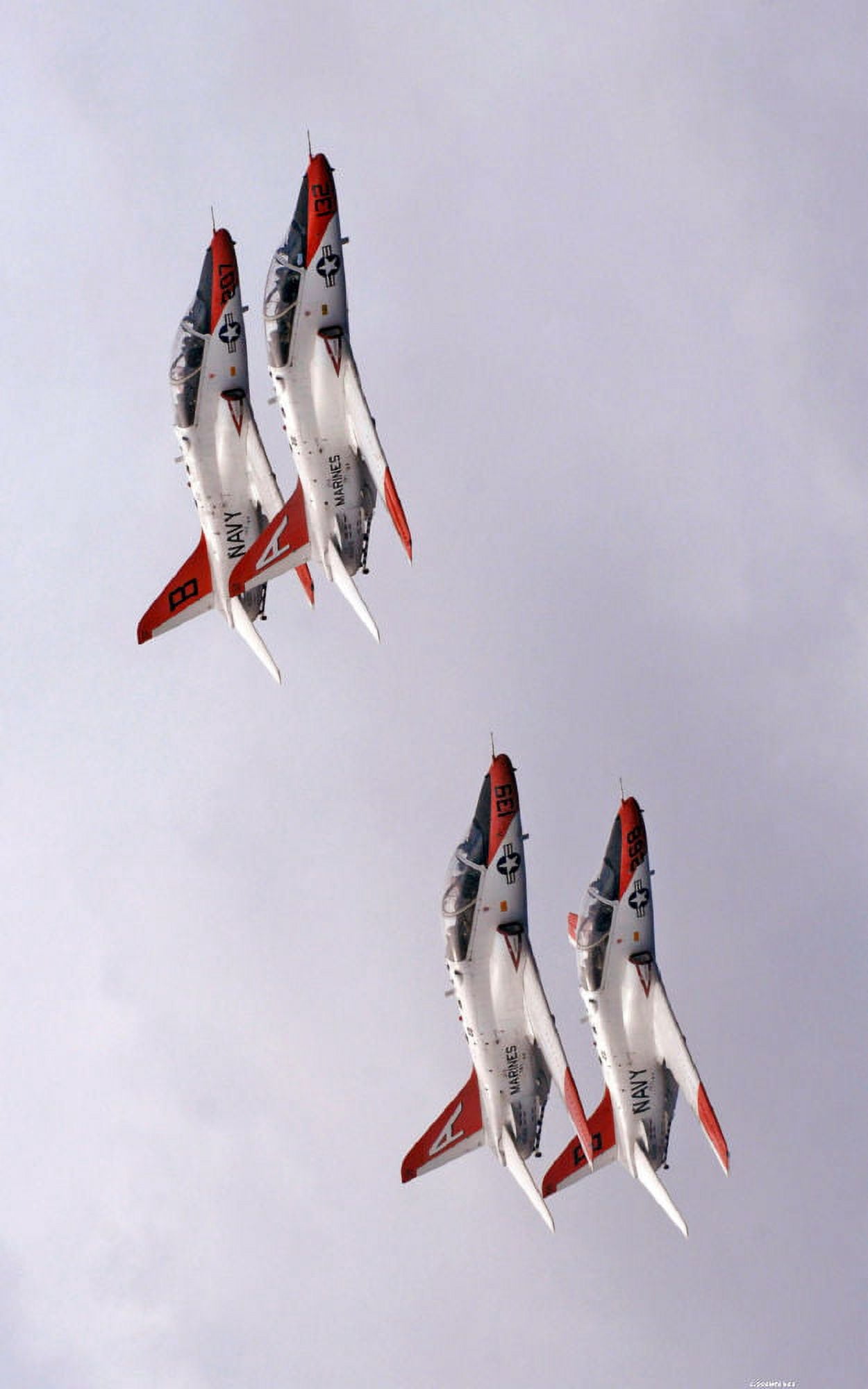 T45 Formation Aviation Poster 12x16 Print on Metal Sign 12in x 16in ...