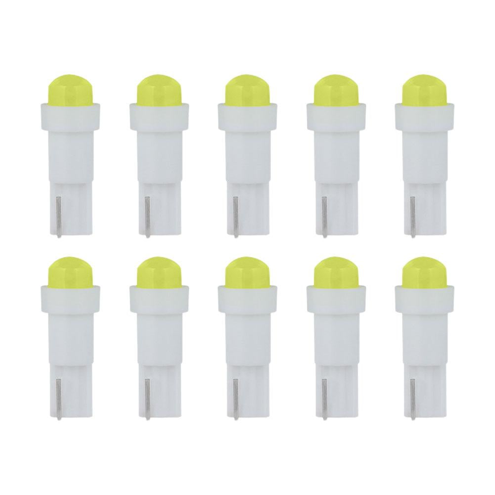 T5 C0B Car Dashboard Light Indicator Light LED SMD Reading Light ...