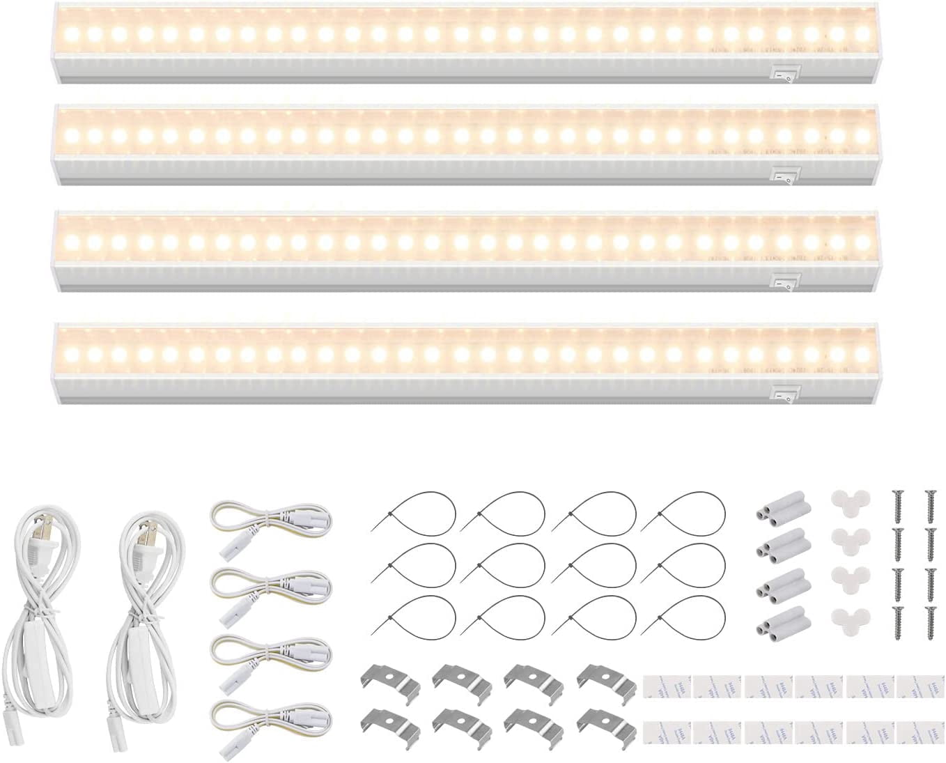 T5 Grow Lights for Indoor Plants, Full Spectrum Grow Light, 1ft LED ...