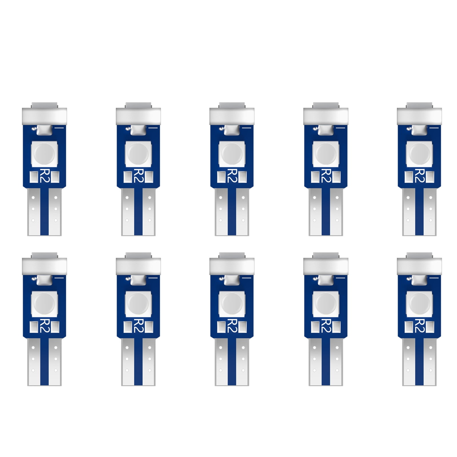 T5 LED Bulb, cciyu 37 74 2721 3-SMD 3030 LED Bulb, Super White 73 2723 ...